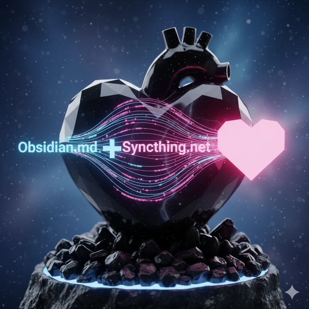 Obsidian + Syncthing = ️ · Martin Rønn